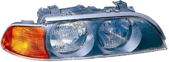 DEPO 4441119RLDEMY Фара передн прав с ЭК (жёлтый) BMW: E39 95-