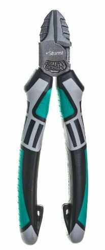 Бокорезы Sturm 1020-13-2-180 180мм, CrV,+30% к силе реза, тефлоновое покрытие, TPE рукоятки