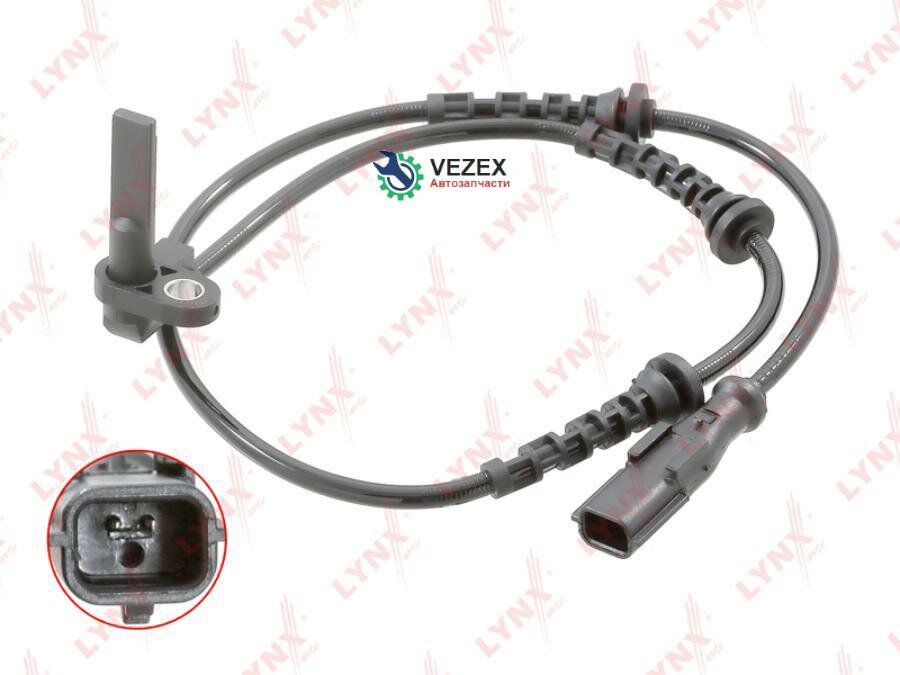 Датчик частота вращения колеса (датчик ABS) RENAULT Duster(HS) 10> / Fluence 10> / Megane III 09> / LYNXauto арт. dm-8015