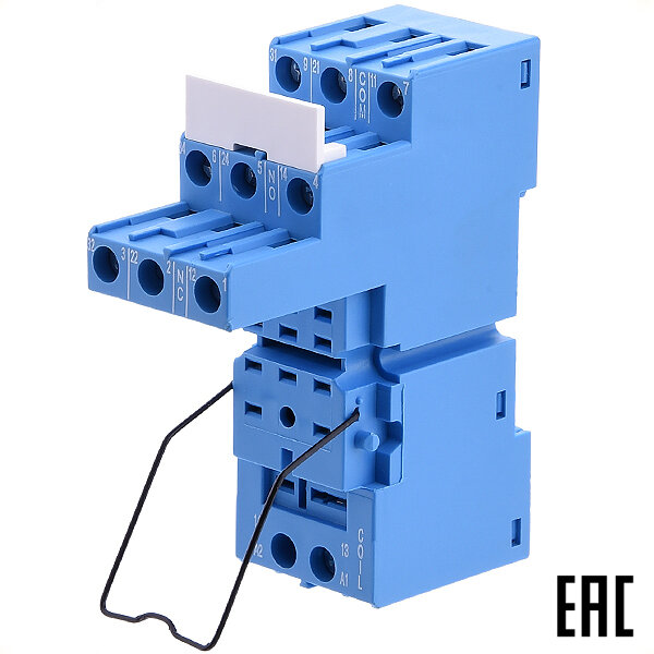 Розетка 9403SMA для промежуточного реле серии 55.33, таймера 85.03 Finder (4 шт. в наборе)