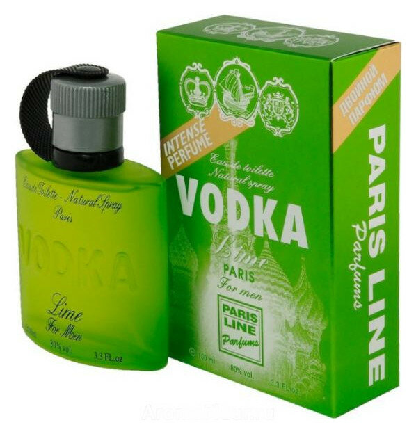 Туалетная вода Paris Line Parfums Туалетная вода Vodka Lime (Объем 100 мл)