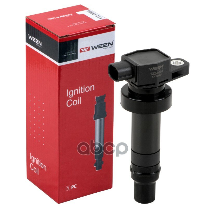 Катушка зажигания HYUNDAI Solaris I/II, Creta KIA Rio III/IV, Ceed (ED, JD), Soul (AM, PS) Ween арт. 132-0004 - высокое качество