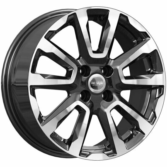 Диск K&k КС1026 6.5x16/4x100 D60.1 ET50 алмаз чёрный