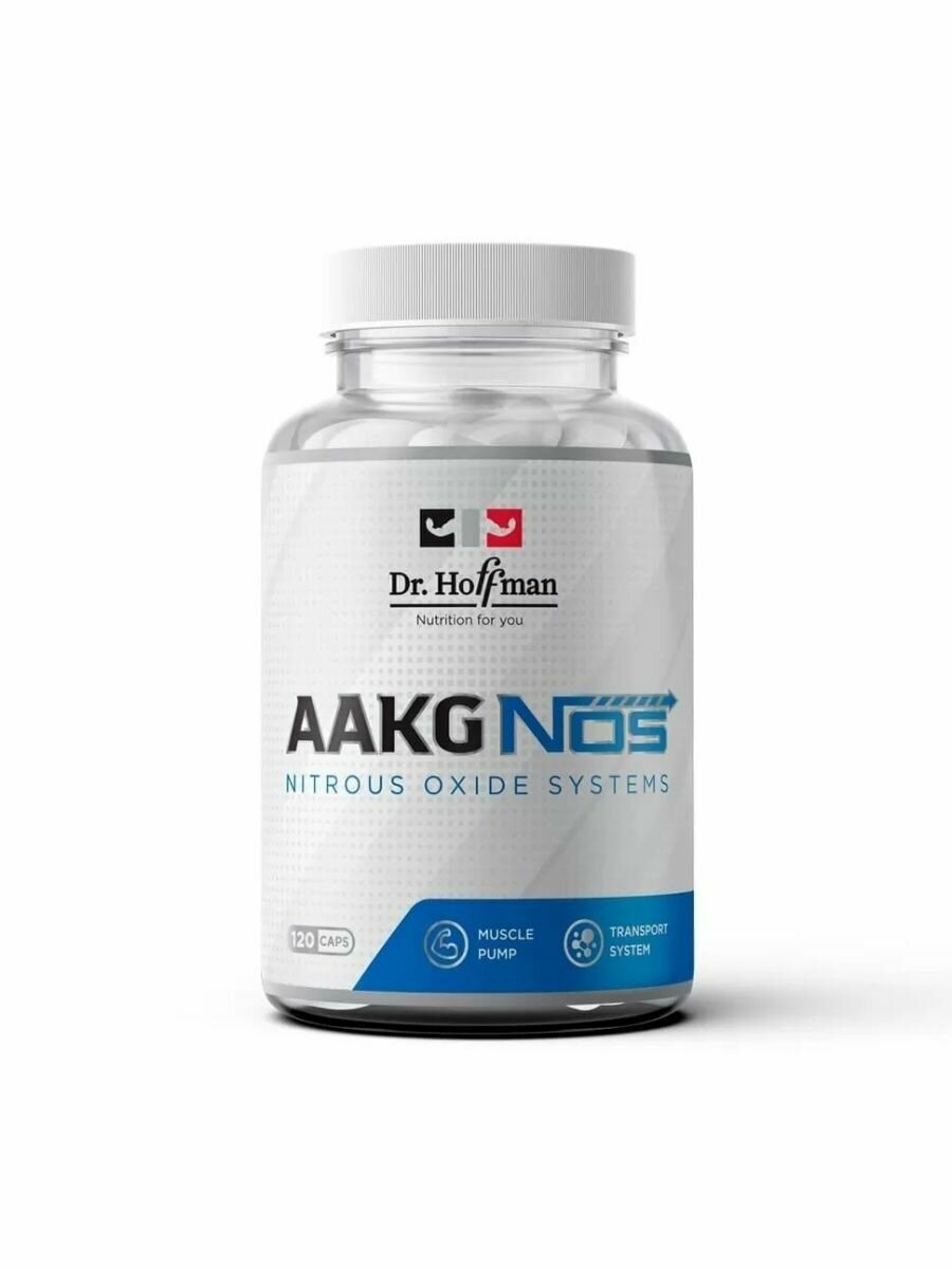 Спортивное питание Dr.Hoffman, AAKG, NOS, Citrulline, 120 капс.