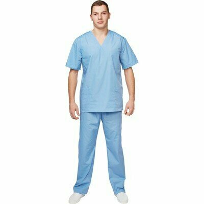 Костюм хирурга универсальные/м05-КБР голубой (р.44-46) р.170-1, 93553