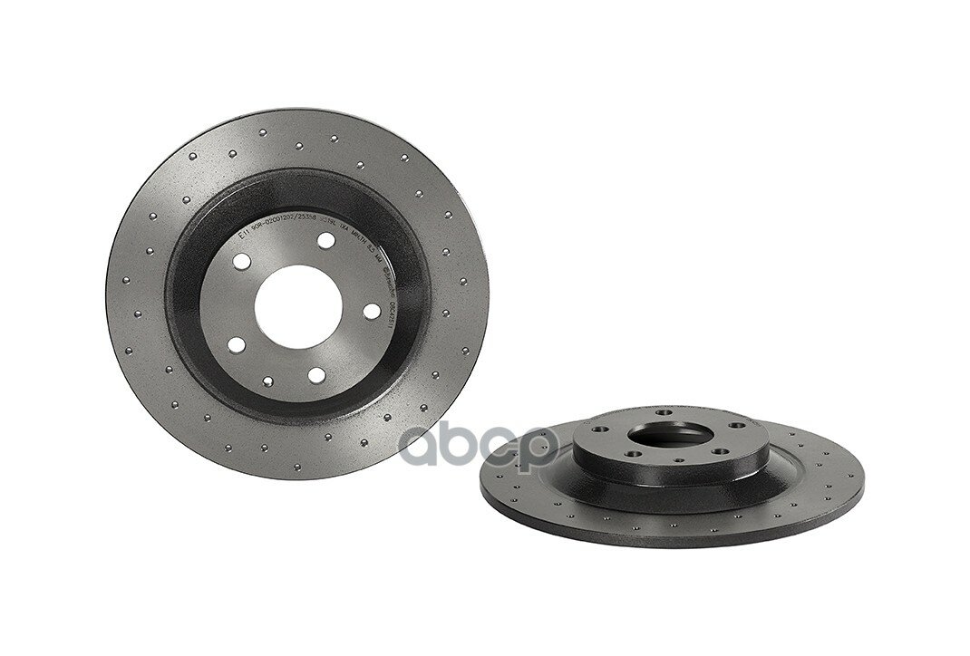 Диск тормзадн Xtra 303x10 5 отв Brembo арт. 08C4251X