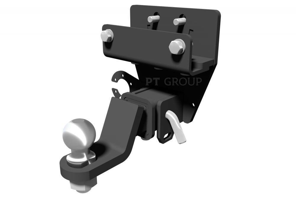 Фаркоп PT GROUP /съемный квадрат/ Toyota LC 300 2021-(паспорт и сертификат в комплекте)(без электрики) арт. TLT-21-991122.00