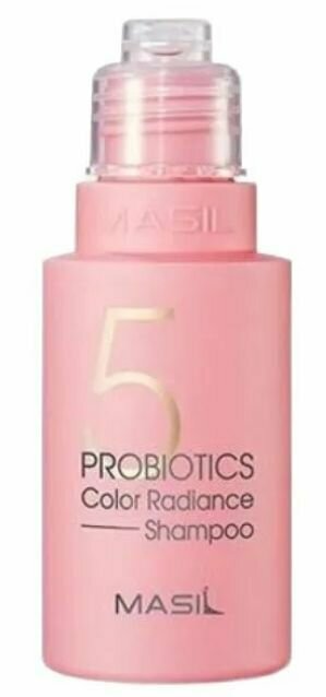 MASIL Шампунь 5 Probiotics Color Radiance Shampoo, 50 мл