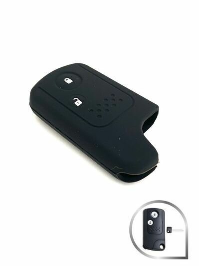 Чехол силиконовый для ключа HONDA CRV, Crosstour (№904)