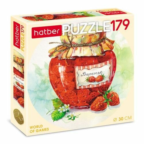 Пазлы Круглые 179 деталей. Сладость в радость 179ПЗк4_18815/060991, (Хатбер-М)