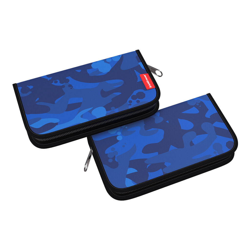 Пенал-книжка без наполнения Sea Camo 110x205x25мм ErichKrause