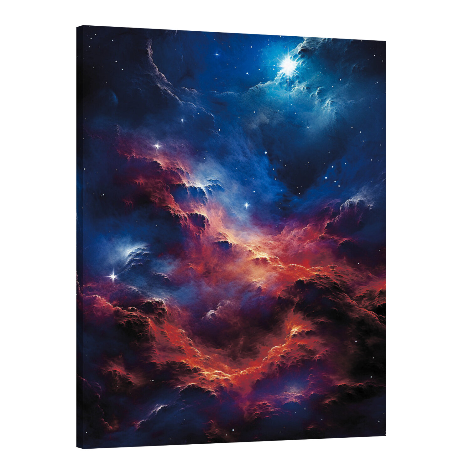 Интерьерная картина 50х70 "Звук Безграничного Космоса"