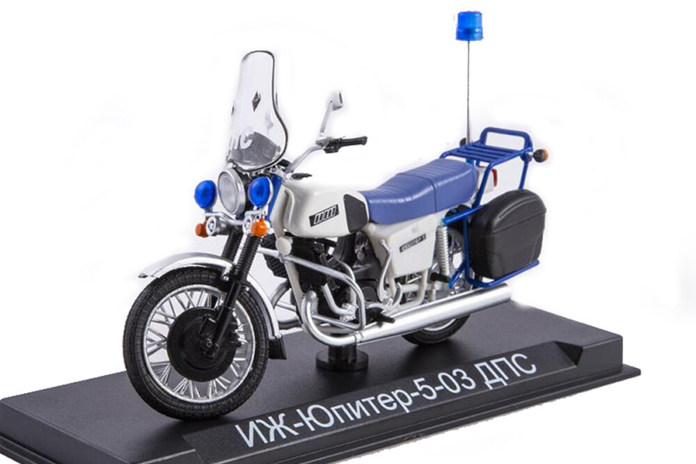 Модель коллекционная MODIMIO Ижевский мотоцикл ЮПИТЕР-5-03 дпс (наши мотоциклы. спецвыпуск #4)