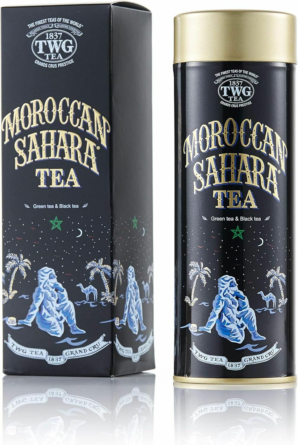 Марокканский чай TWG с лепестками роз, орехами и специями, 2 x 100г