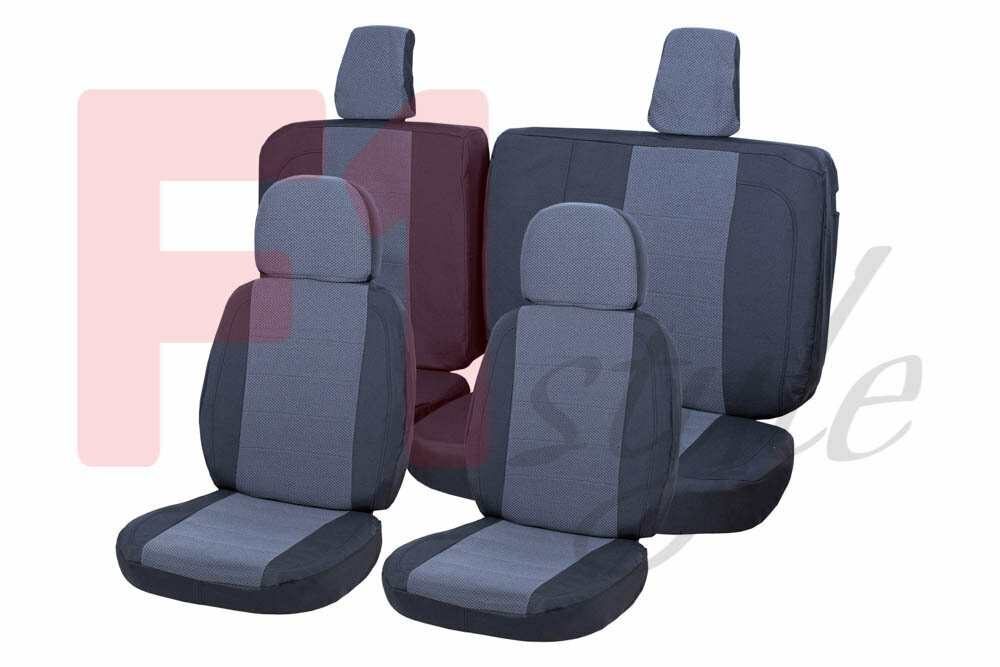 Чехлы сидений УАЗ Patriot c 2014 по 2016 г. в. со вставками, жаккард