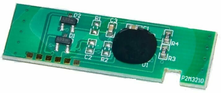 Чип Hi-Black к картриджу Samsung CLP-406S Y, желтый