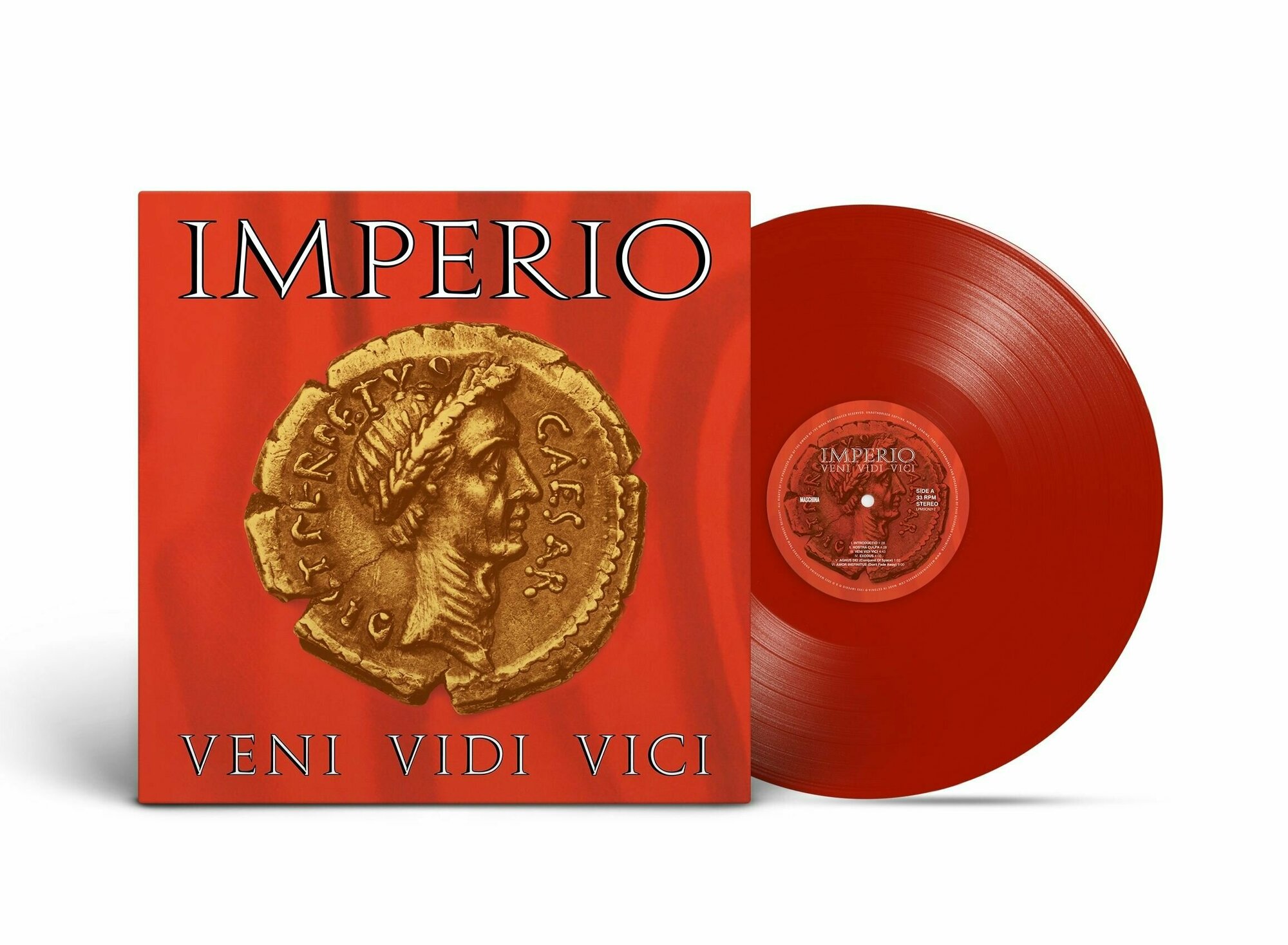 Виниловая пластинка Imperio - "Veni Vidi Vici" (1995/2023) Limited Red Vinyl