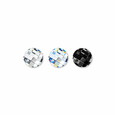 Страз неклеевой "PRECIOSA"438-11-302 Crystal 10 мм стекло белый (crystal)