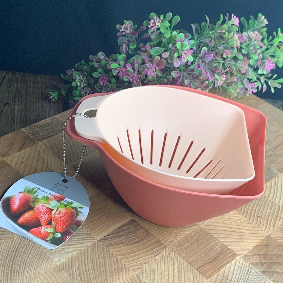 Набор друшлаг и чаша для смешивания 16х14см, 14,5х13 см 160-143 118-160-143