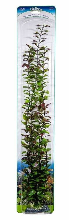 Penn-Plax Растение для аквариума Red Blooming Ludwigia, 55 см