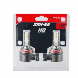 Светодиодные лампы Optima Led ZRK-22 H8 5500K 12V ( 2 лампы)