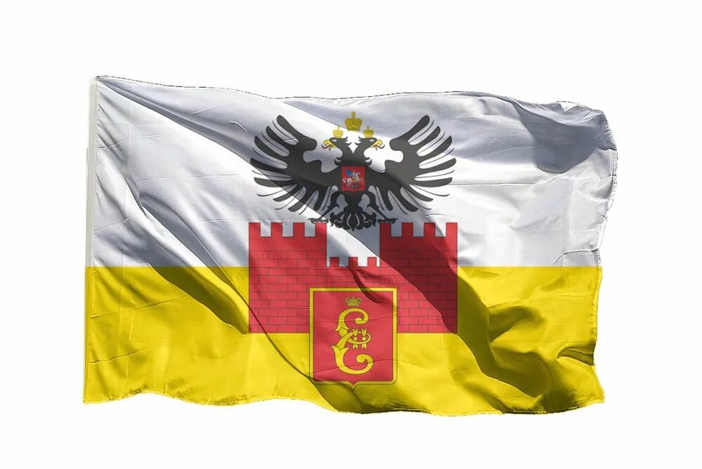 Флаг Краснодара 90х135 см на сетке для улицы, для флагштока