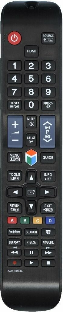 Пульт для Samsung AA59-00581A / AA59-00560A для телевизора Smart TV