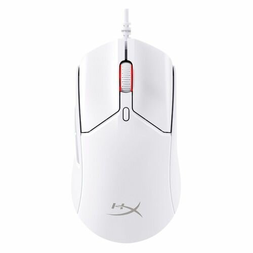 Мышь HYPERX Pulsefire Haste 2, игровая, оптическая, проводная, USB, белый [6n0a8aa]
