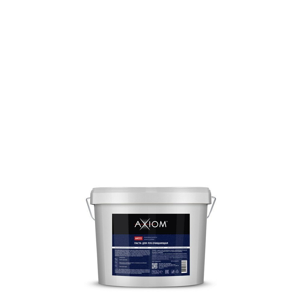 Очиститель рук, паста, ведро 11.3 кг axiom a4111