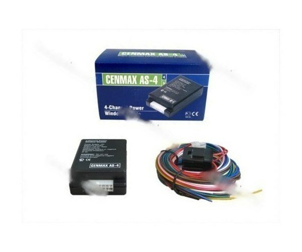 Модуль управления стеклоподъемниками Cenmax на 4 стекла AS-4 для удобства управления