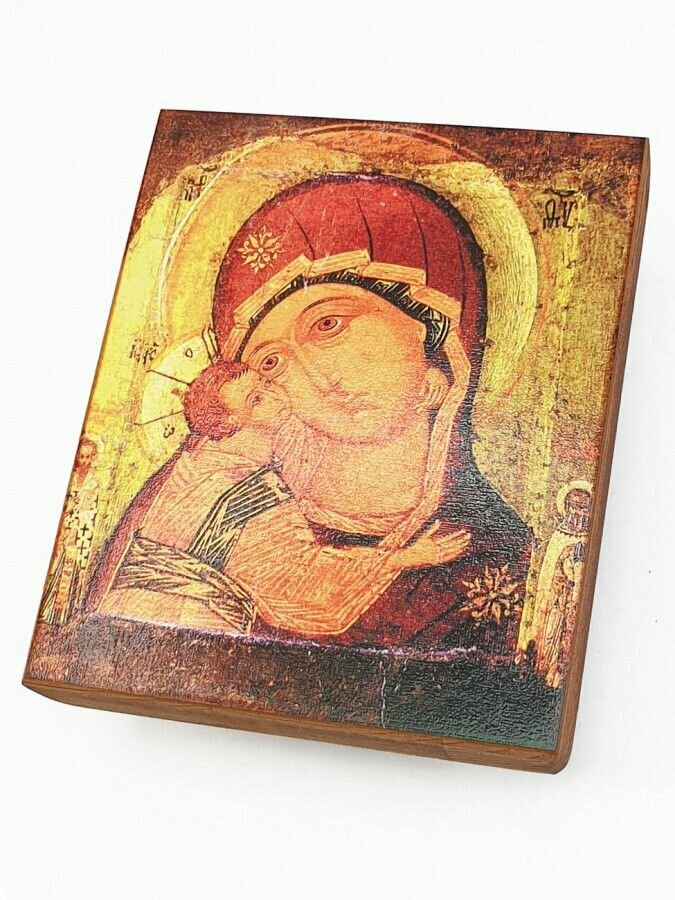 Икона Пресвятой Богородицы Игоревская, под старину, 15х19 см