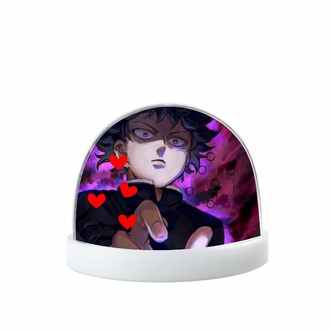 Водяной шар Моб Психо 100, Mob Psycho 100 №11, Блестки-сердечки