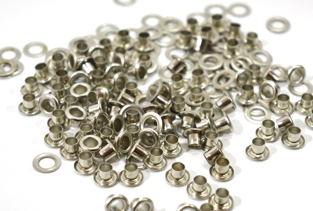 Люверсы №2 4мм нерж Никель (уп.50шт) Proknopka