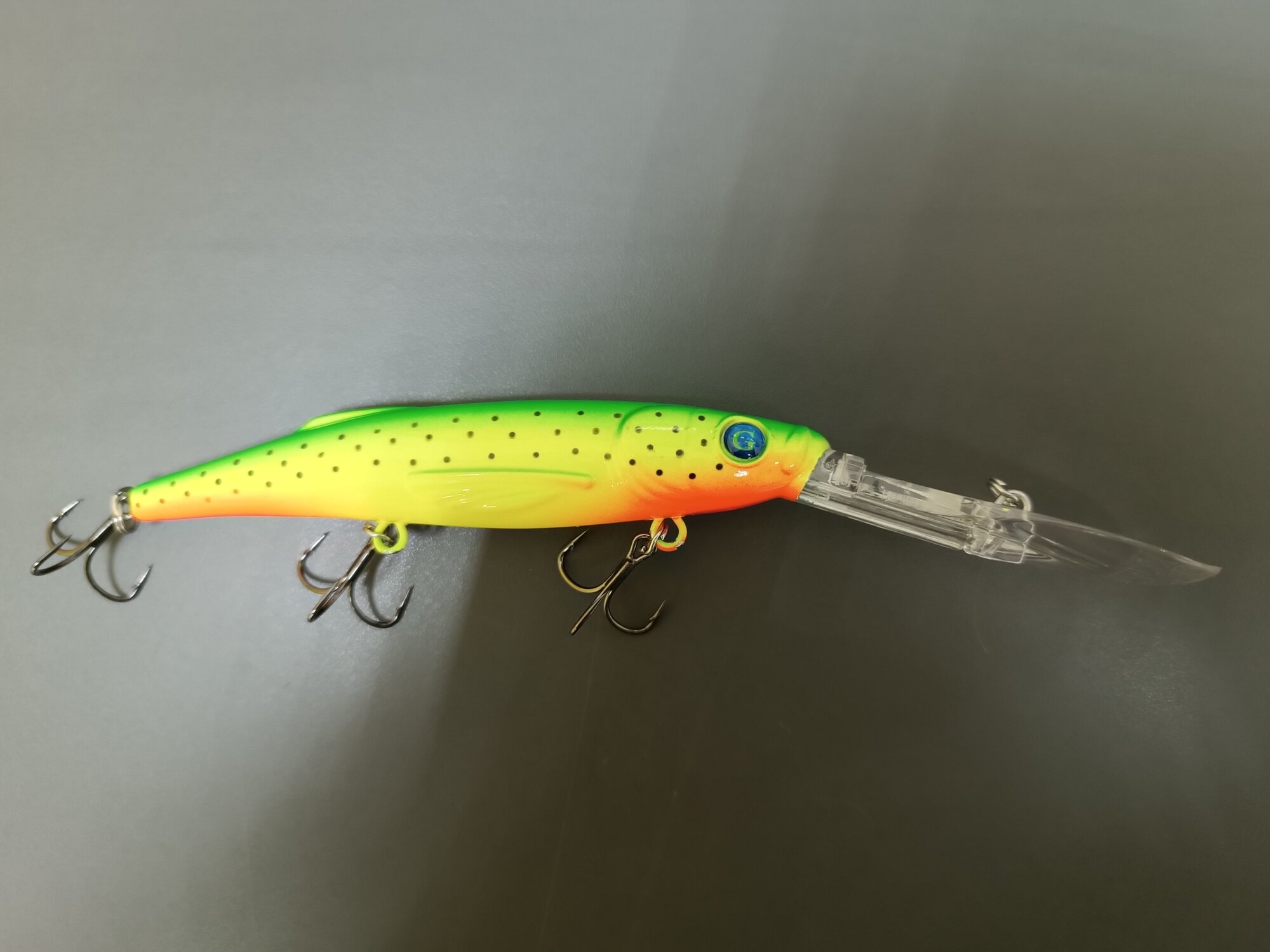 Воблер German GG TRON 120, цвет С018, 120 мм, 27 гр, плавающий, 5-8 м