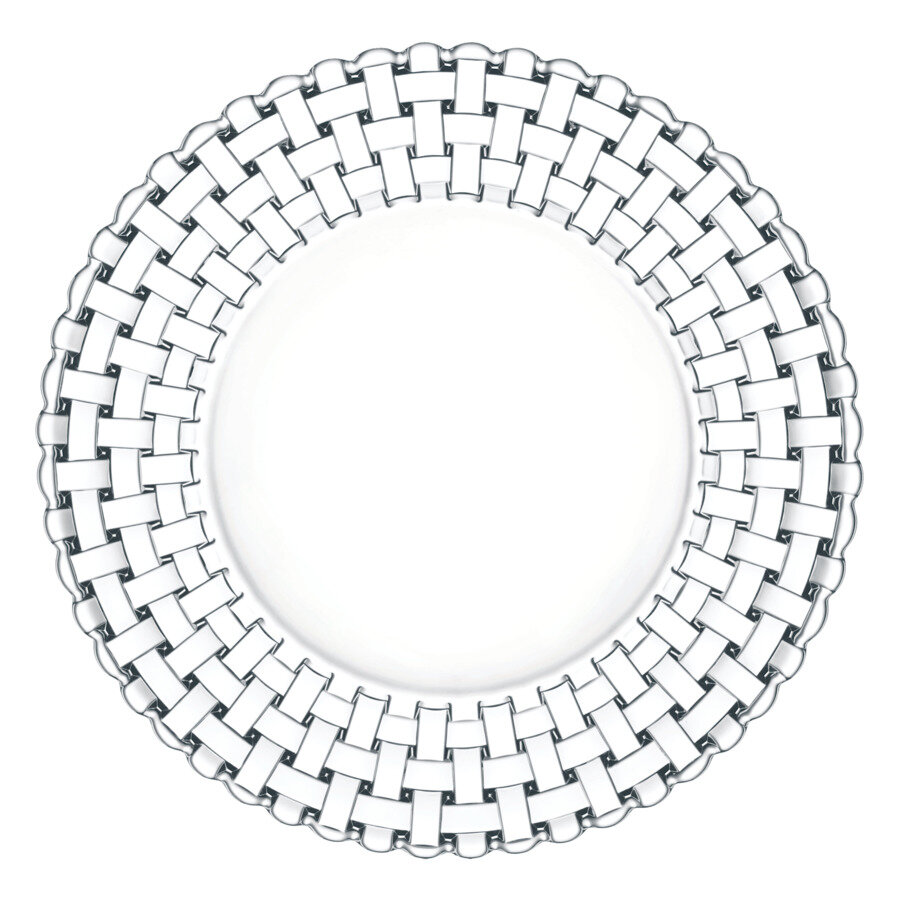 Набор тарелок подстановочных Nachtmann Bossa Nova 32 см, 2 шт, хрусталь бессвинцовый