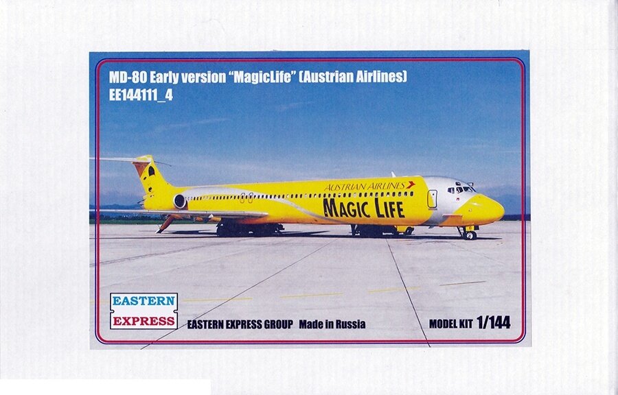 ЕЕ144111_4 Авиалайнер MD-80 ранний Magic Life (Limited Edision)
