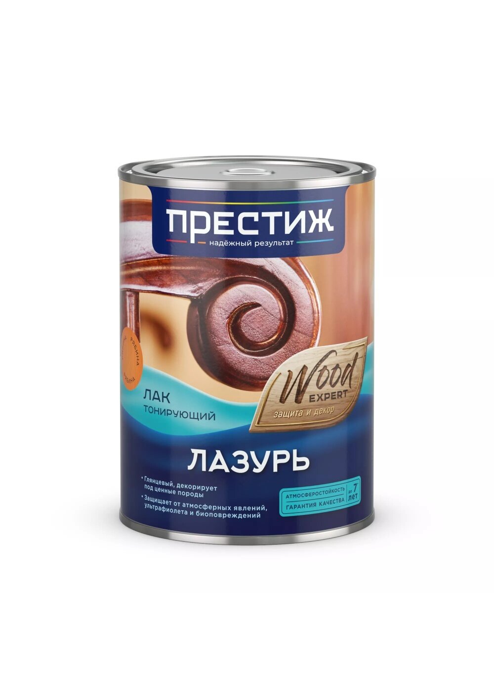 Лак Престиж Лазурь, дуб 0,9 л