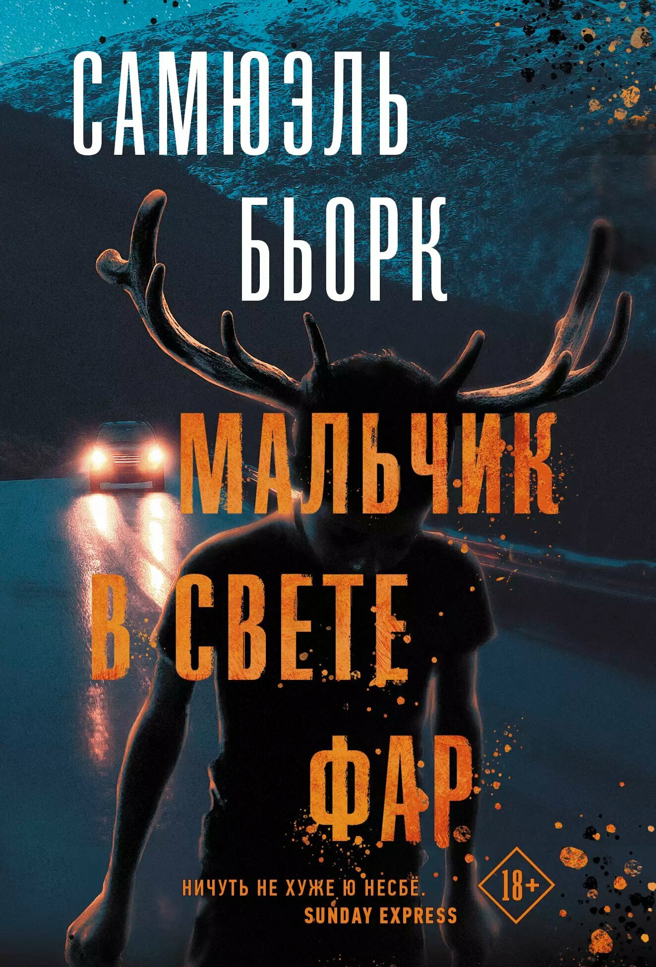 Мальчик в свете фар