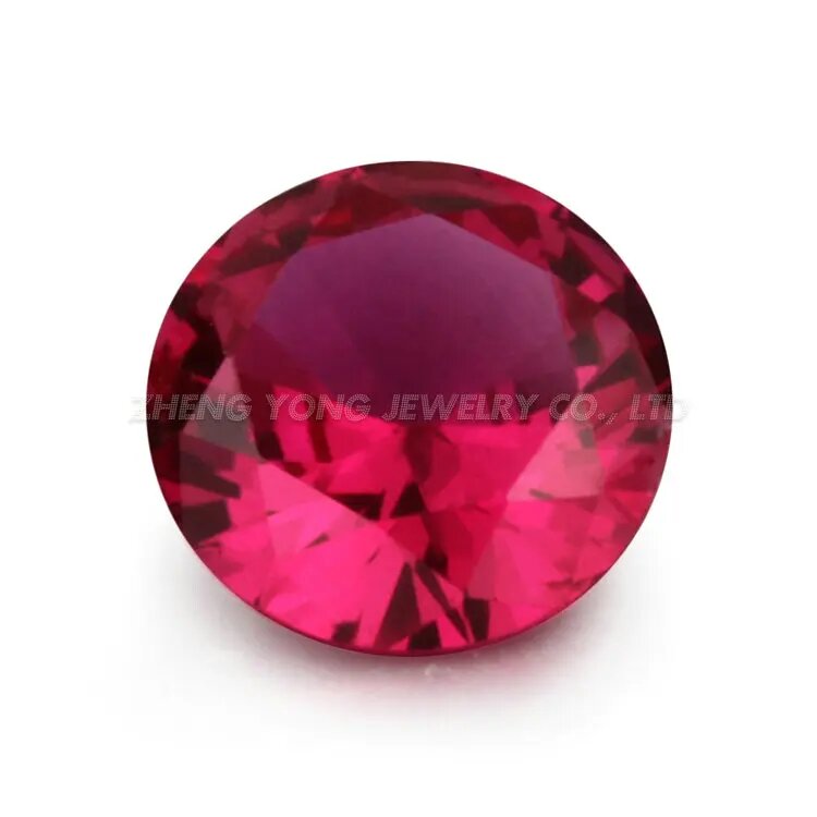 Синтетические красные корундовые бусины WANGYONGZY 1-3 мм Бордовый, 1.00mm-1000 pieces