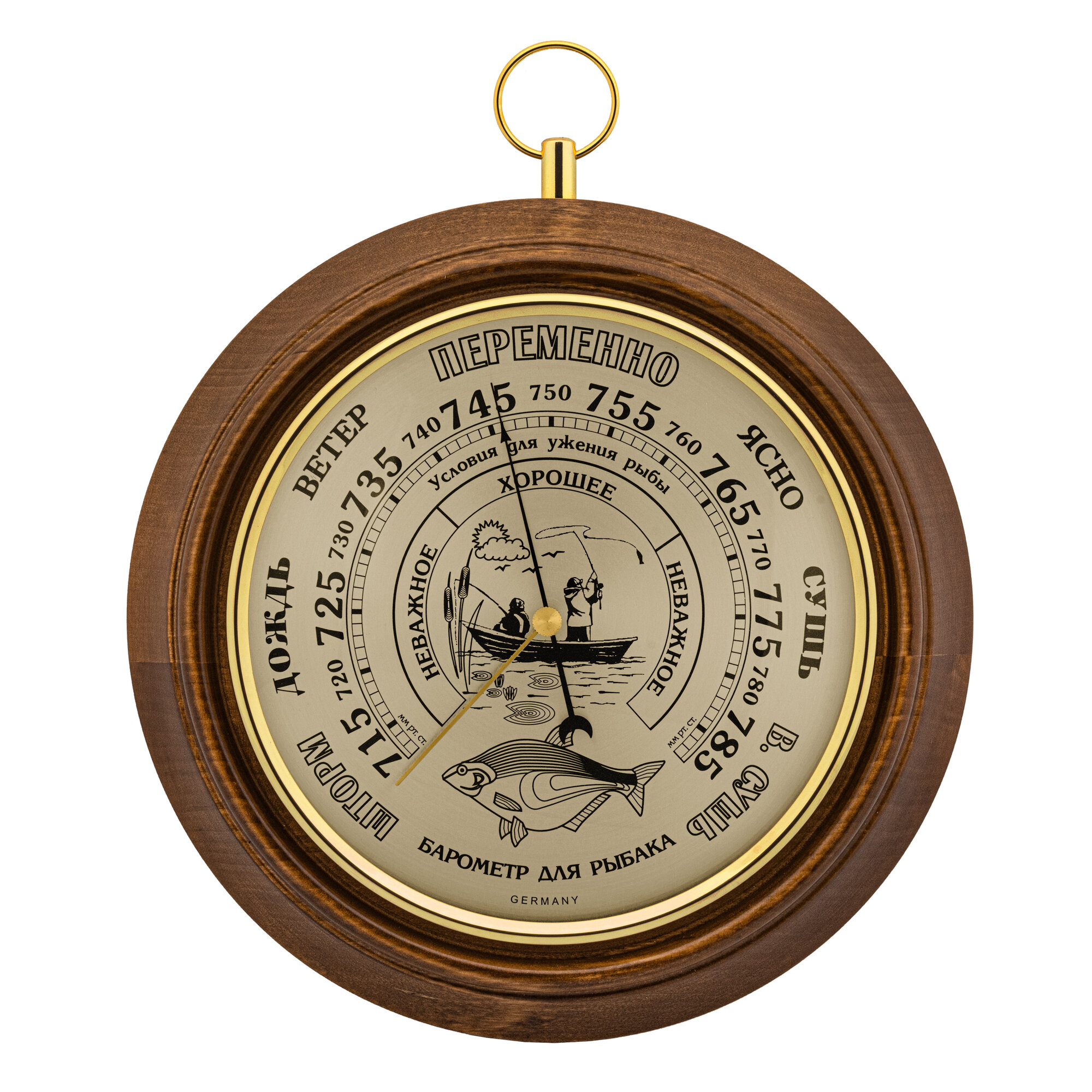 Барометр бриг+ ПБ8 рыбак
