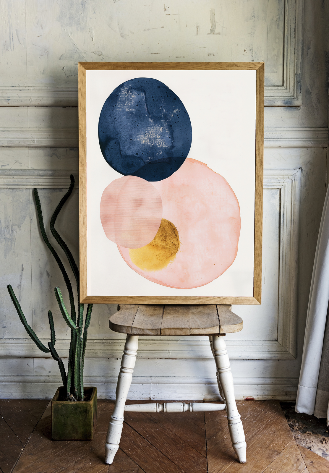 Постер "Лунные отражения" 50x70 в раме