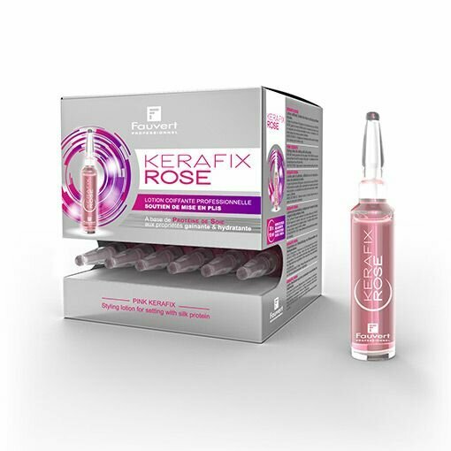 Лосьон для волос для долговременной укладки профессиональный 30х10 мл / KERAFIX ROSE