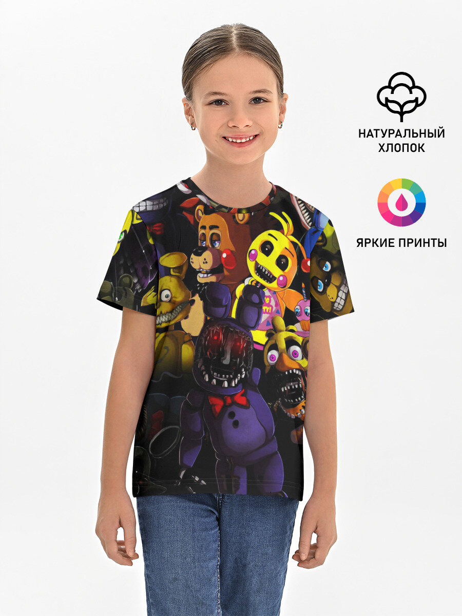 Футболка хлопковая детская FIVE NIGHTS AT FREDDYS