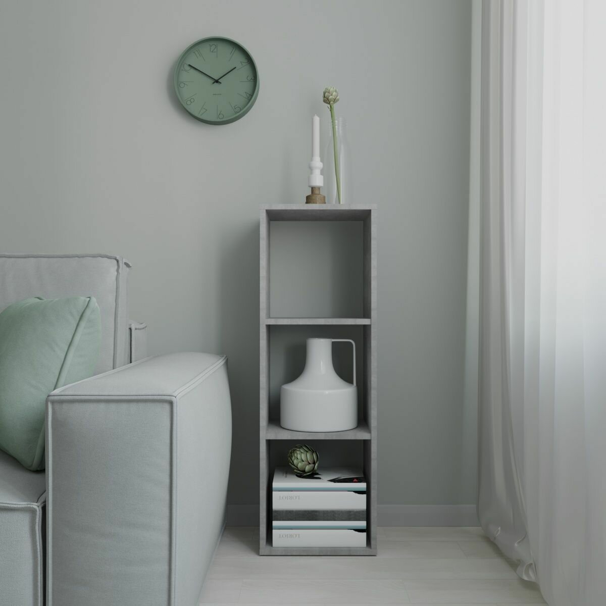 Стеллаж деревянный напольный открытый с полками, комод для игрушек, перегородка, мини шкаф, для книг, цветов, рассады