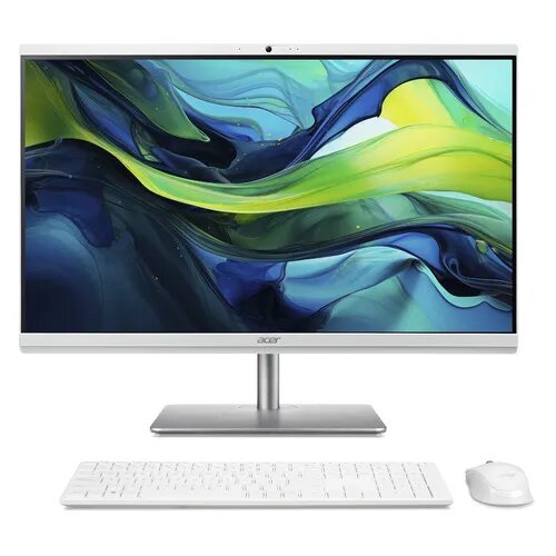 23.8" Моноблок Acer Aspire C24-195ES Full HD, Intel Core Ultra 5 125U, 8ГБ DDR5, 512ГБ SSD, Eshell серебристый [dq. bm4cd.001]