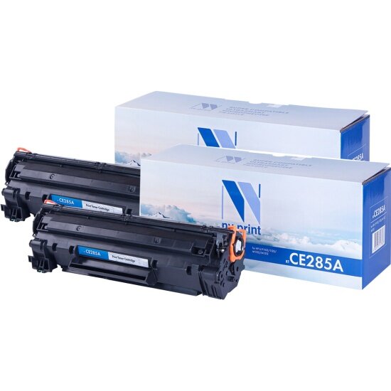 NV Print Картридж NVP совместимый NV-CE285A-SET3 для HP LaserJet Pro M1132/ M1212nf/ M1217nfw/ P1102/ P1102w/ P1102w/ M1214nfh/ M1132s (1600k) (3 шт)