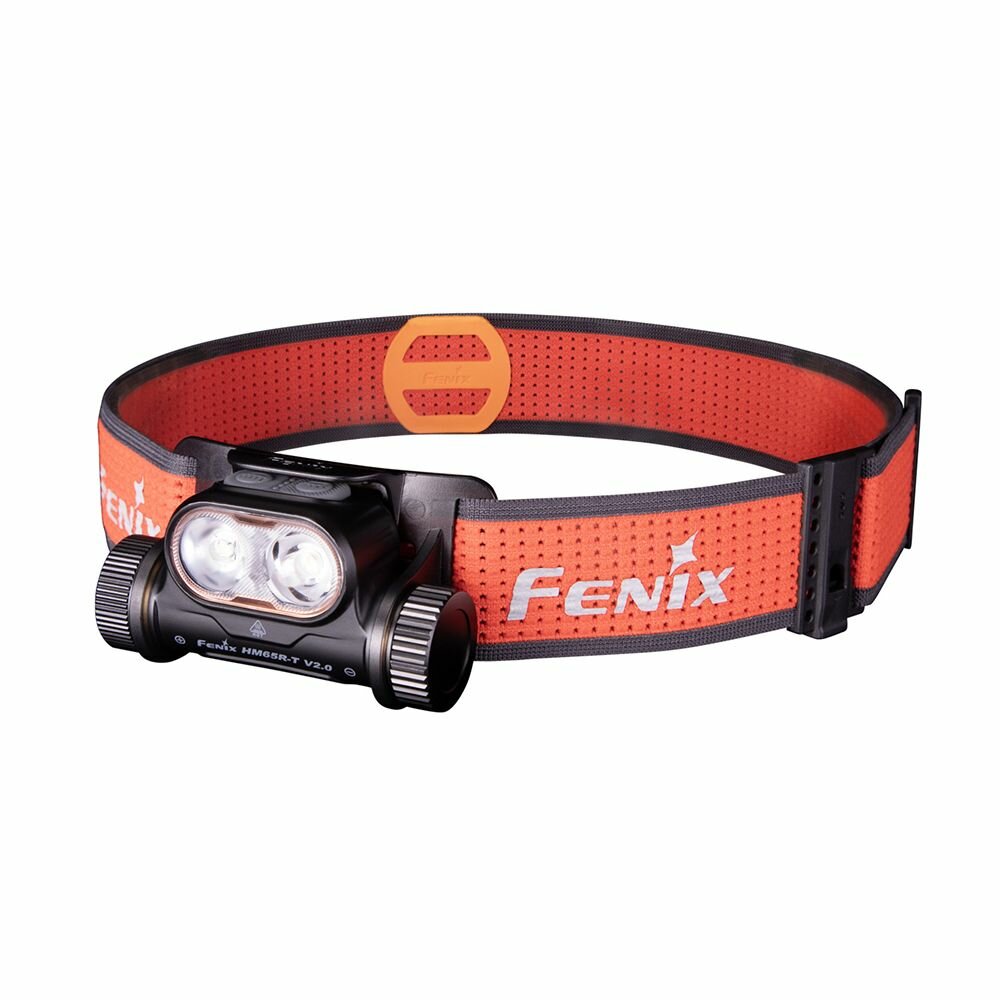 Фонарь налобный Fenix HM65R-T V2.0 черный