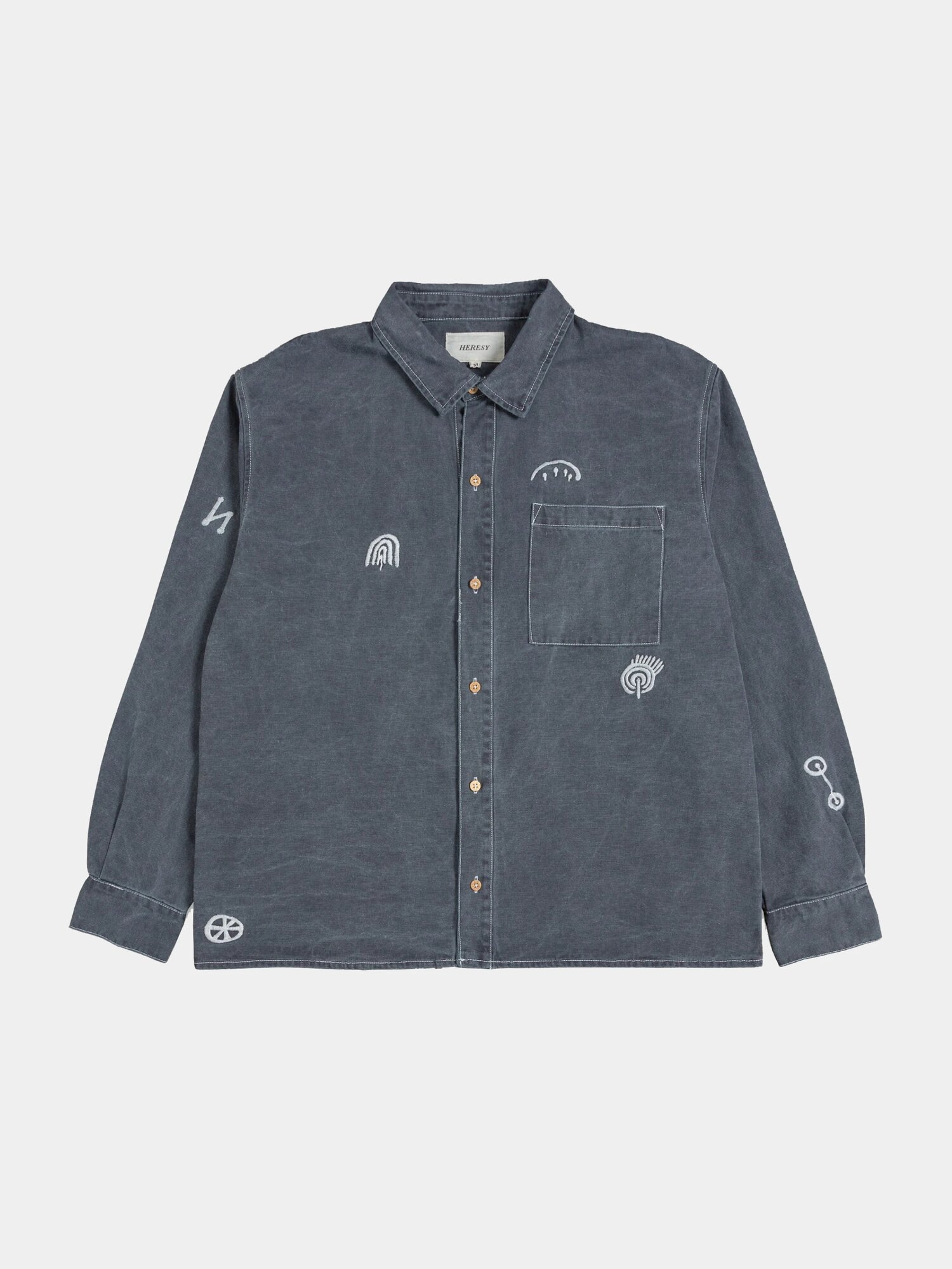 Рубашка HERESY Carvings Shirt