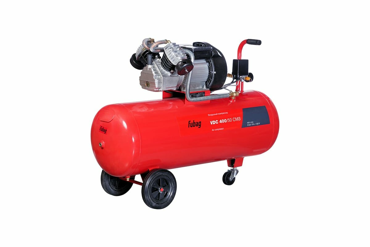 Компрессор FUBAG VDC 400/50 CM3, 400 л/мин, 50 л, 8 бар, 2.2 кВт