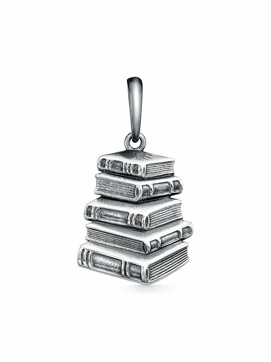 Подвеска MSJewellery, серебро, 925 проба, оксидирование, серебристый — фото 1
